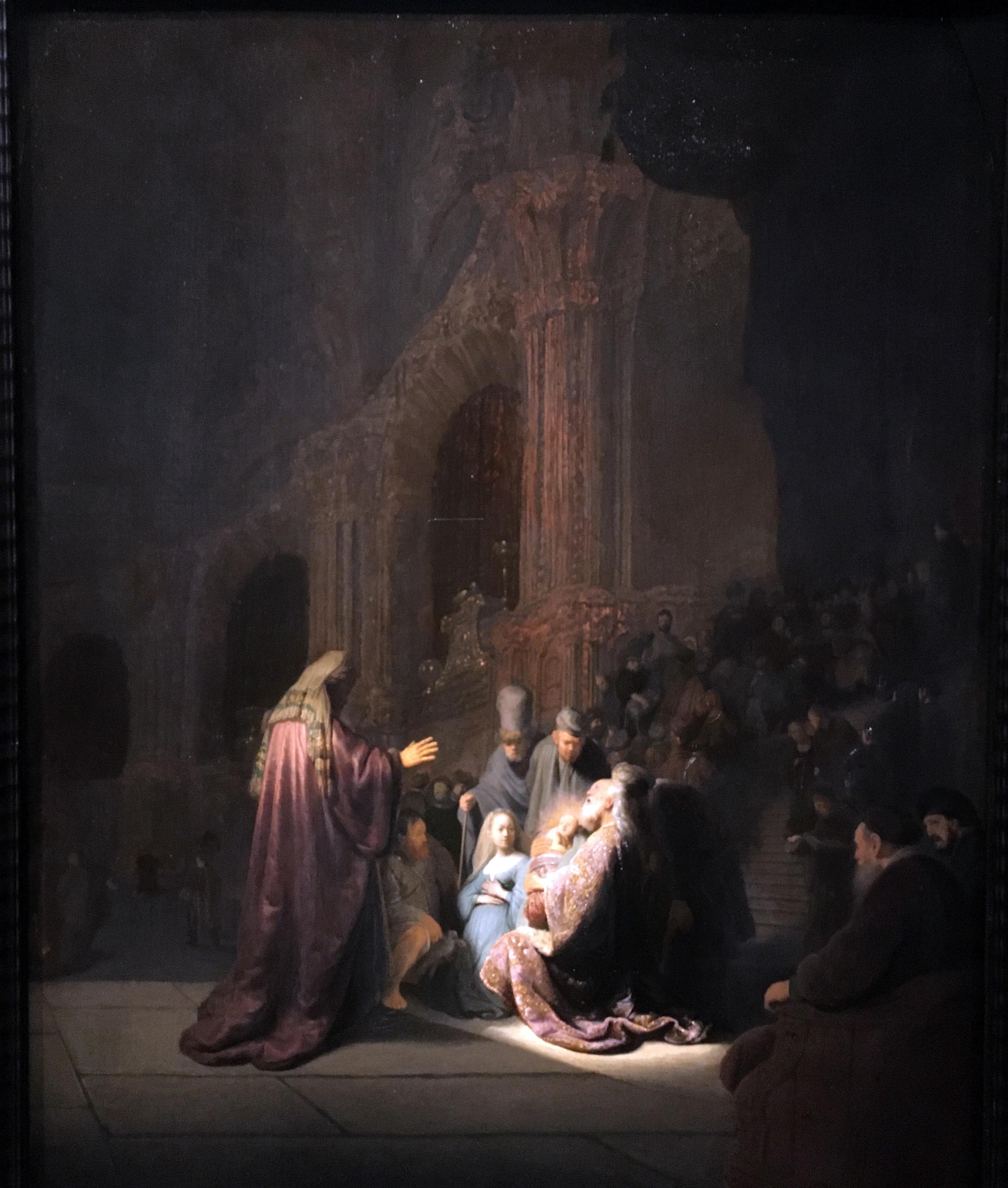 Rembrandt Simeon in the Temple | Subject to Change